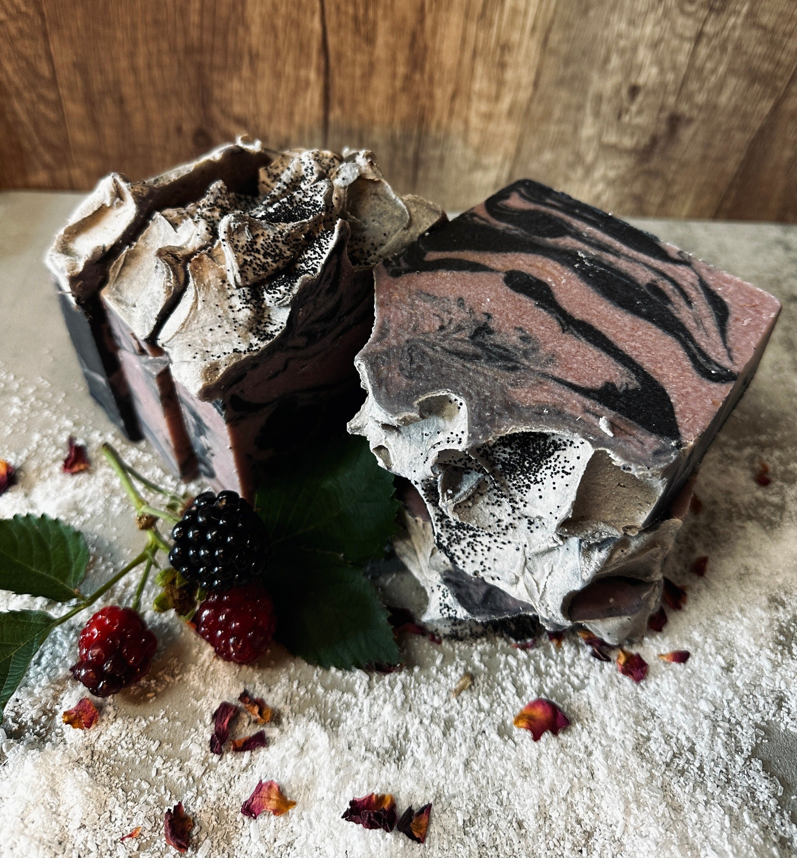 Cold Process Soap Blackberry Rose 6.5oz – Maven Bath & Candle Co.